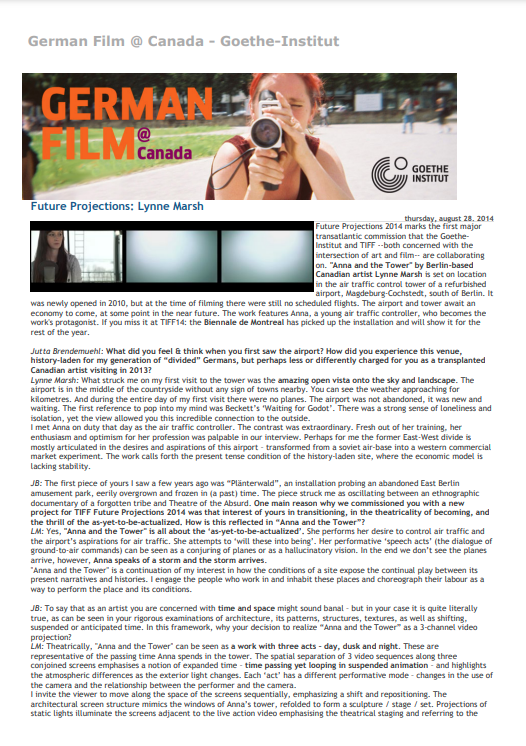 Future Projections: | Lynne Marsh